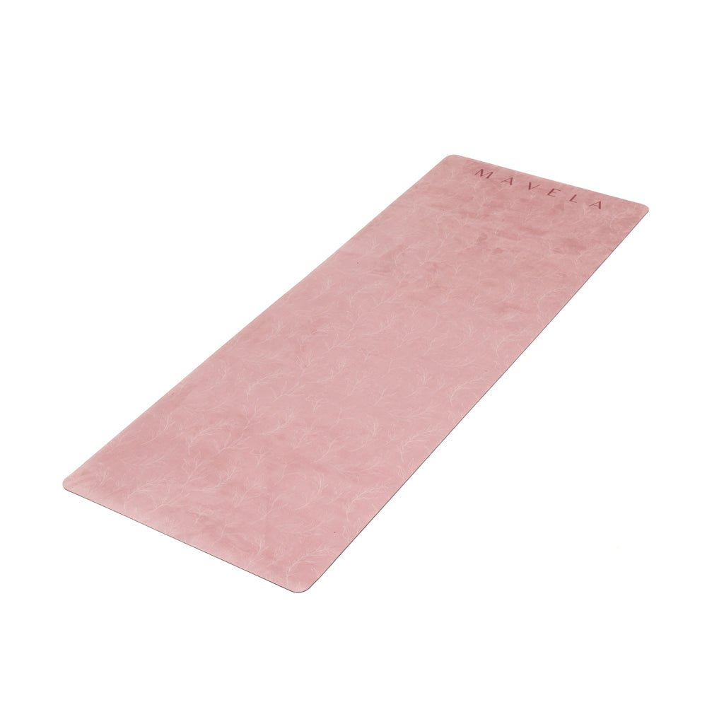 Pre-Order: Rose Microfiber Suede Yoga Mat – MAVELA